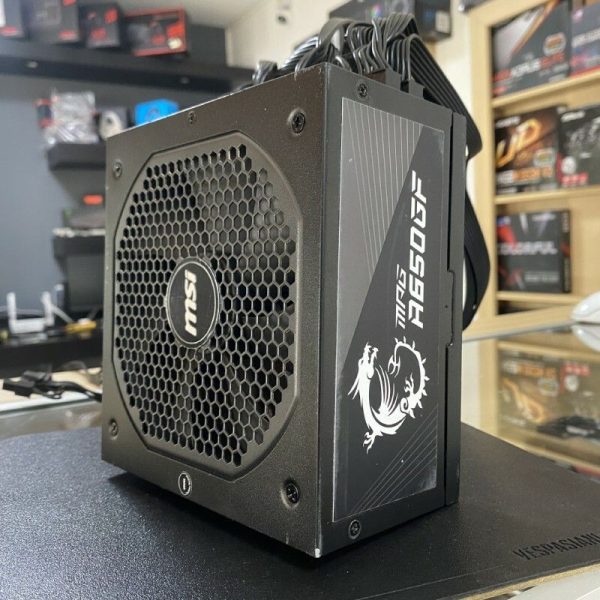 Fuente MSI 650W 80+Gold MAG-A650 (Usada sin caja) Outlet – Empeño Gamer