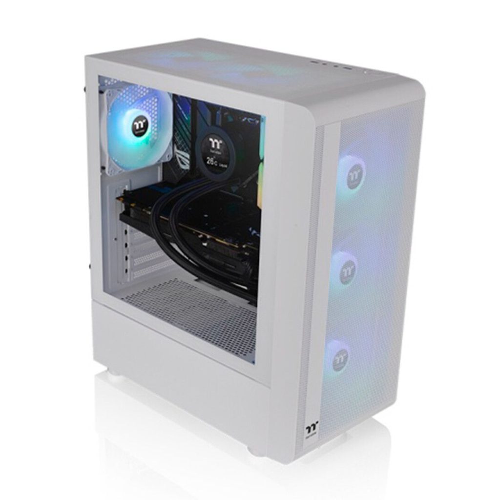 Gabinete Thermaltake S200 TG Wh – Empeño Gamer