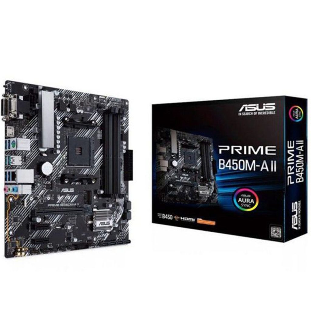 Motherboard Asus Prime B450M-AII – Empeño Gamer