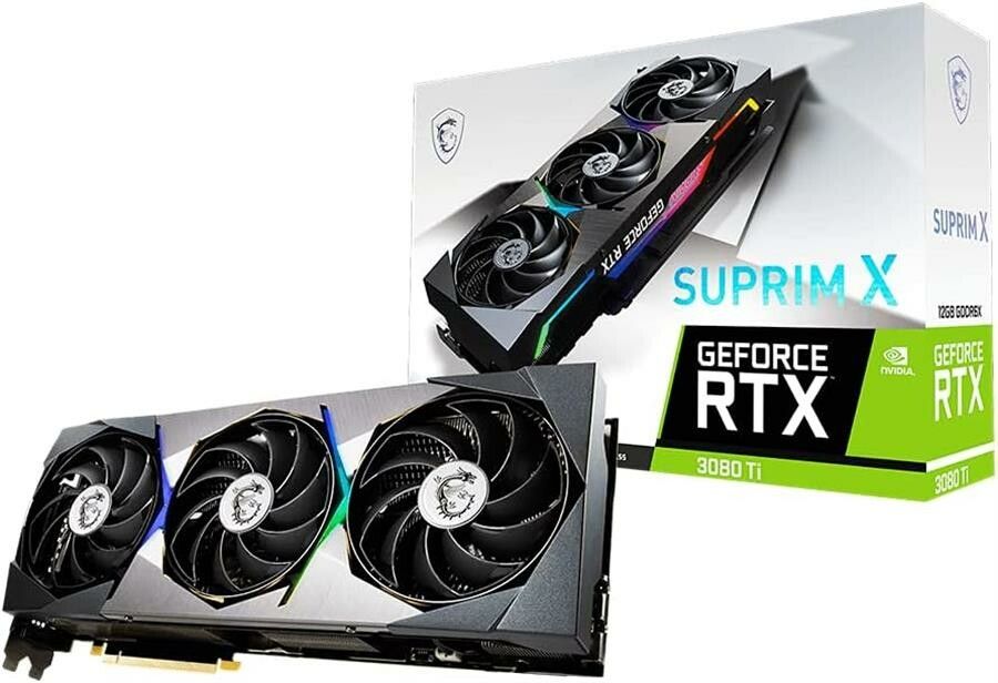 GeForce MSI RTX 3080 ti Suprim (Usada full box) – Empeño Gamer